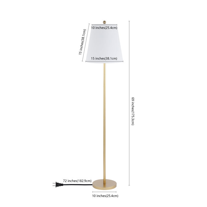 Etta Avenue™ Beryn 69" Floor Lamp & Reviews | Wayfair