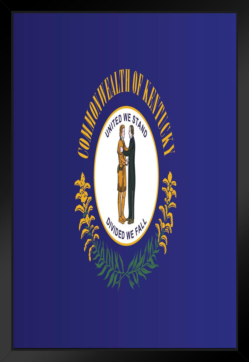 Red Barrel Studio® Drapeau du Commonwealth du Kentucky, affiches ...