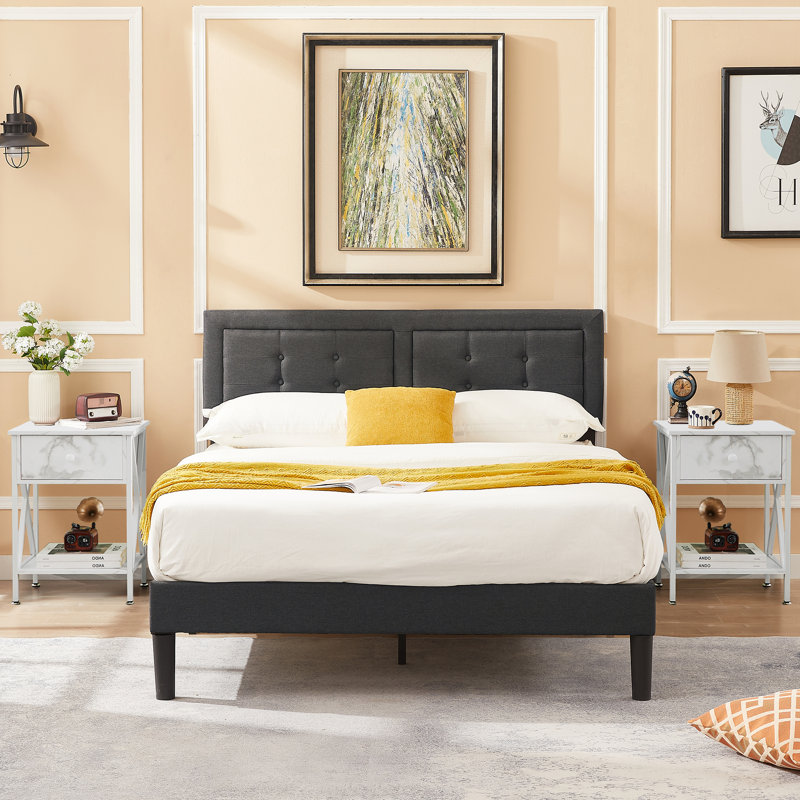 Trent Austin Design® Kempst 3 Piece Bedroom Set Bed And Nightstand Set ...