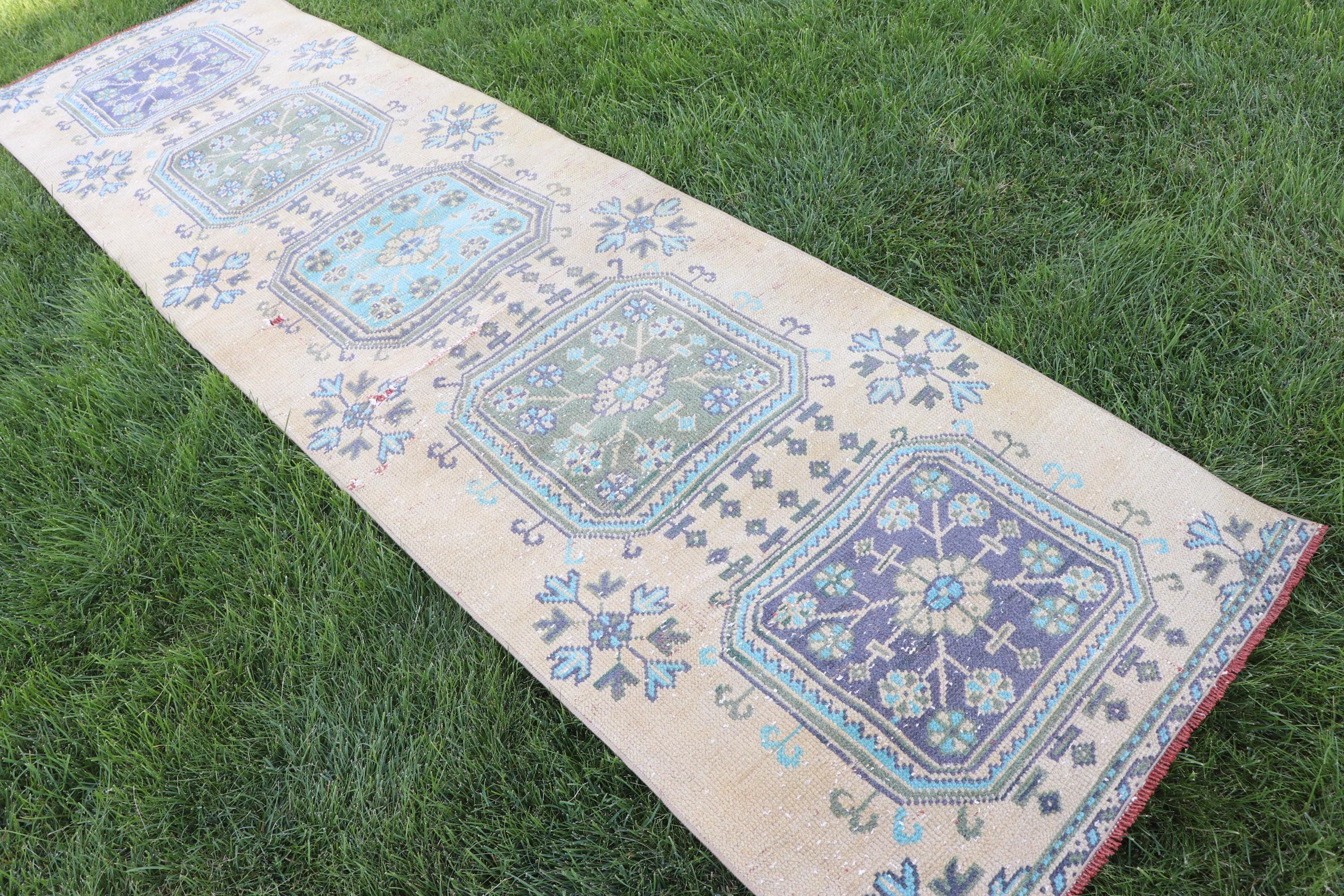 Bungalow Rose Authentic Vintage Turkish Anatolian Runner Rug in Soft ...