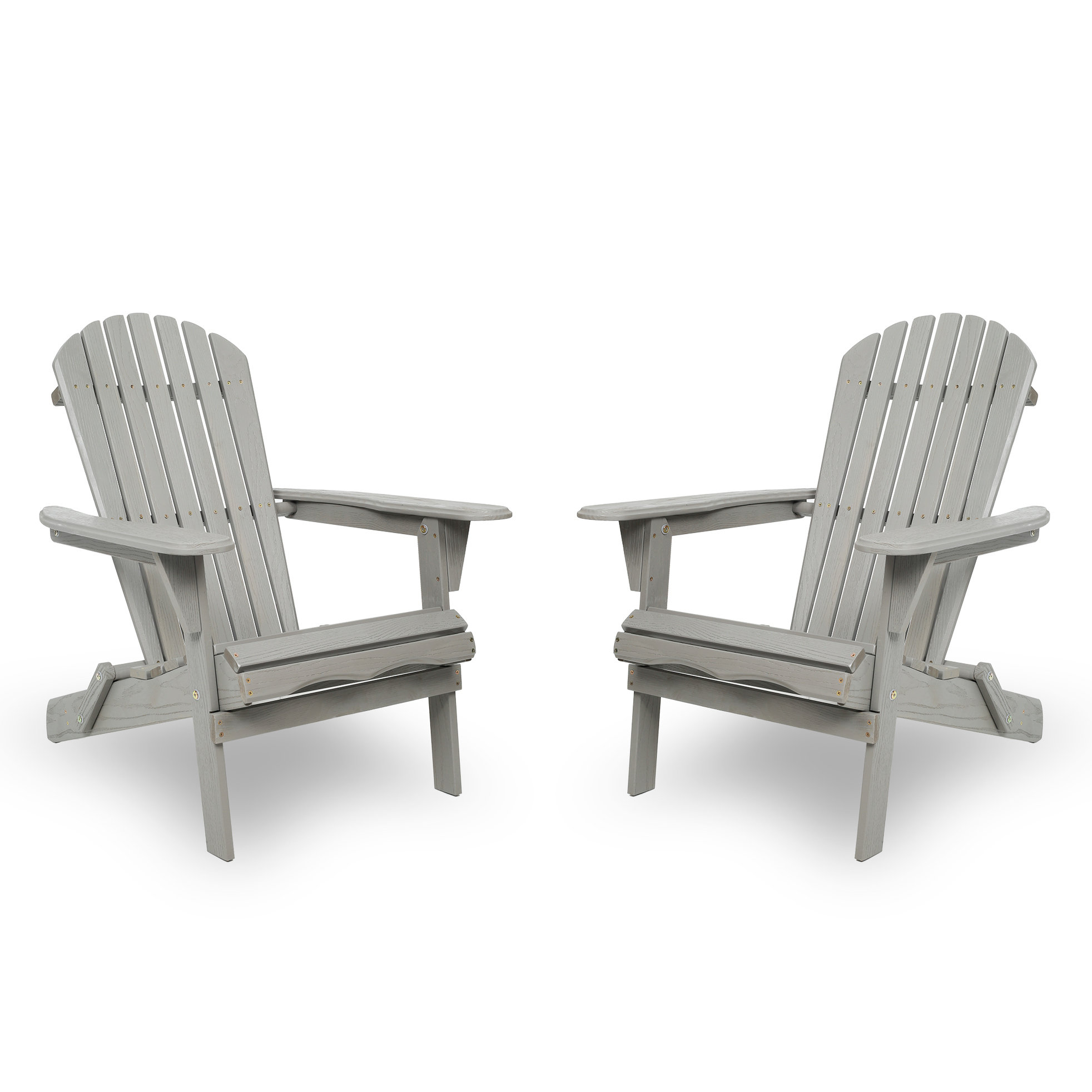 Highland Dunes 2 Solid Wood Folding Patio Chair With Grain 2 Chairs ...