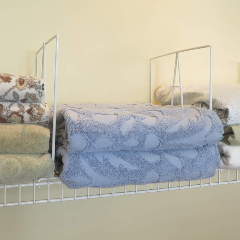 Rebrilliant Wire Shelf Dividers -6 Pack- Closet Organization And ...