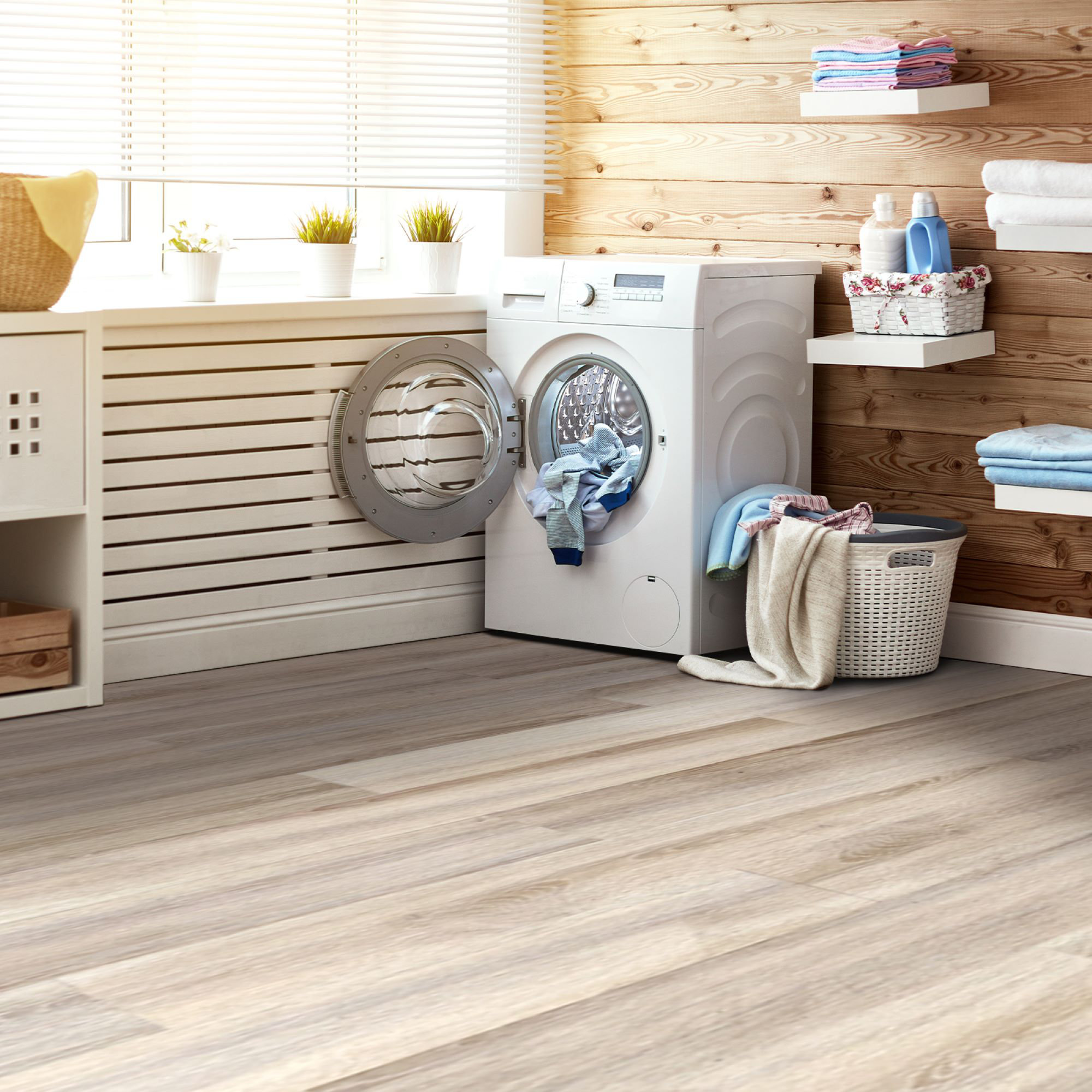 Art3d 6" x 36" x 5mm Luxury Click-Lock Vinyl Plank, Interlocking Floor ...