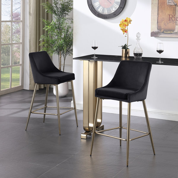 Everly Quinn Evadene Stool | Wayfair