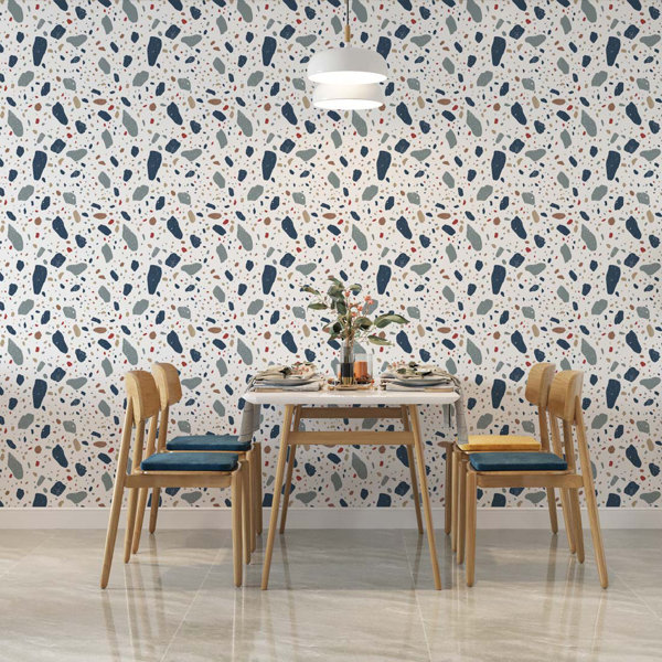 Orren Ellis Willodean 10.5' L x 24" W Peel and Stick Wallpaper Roll ...