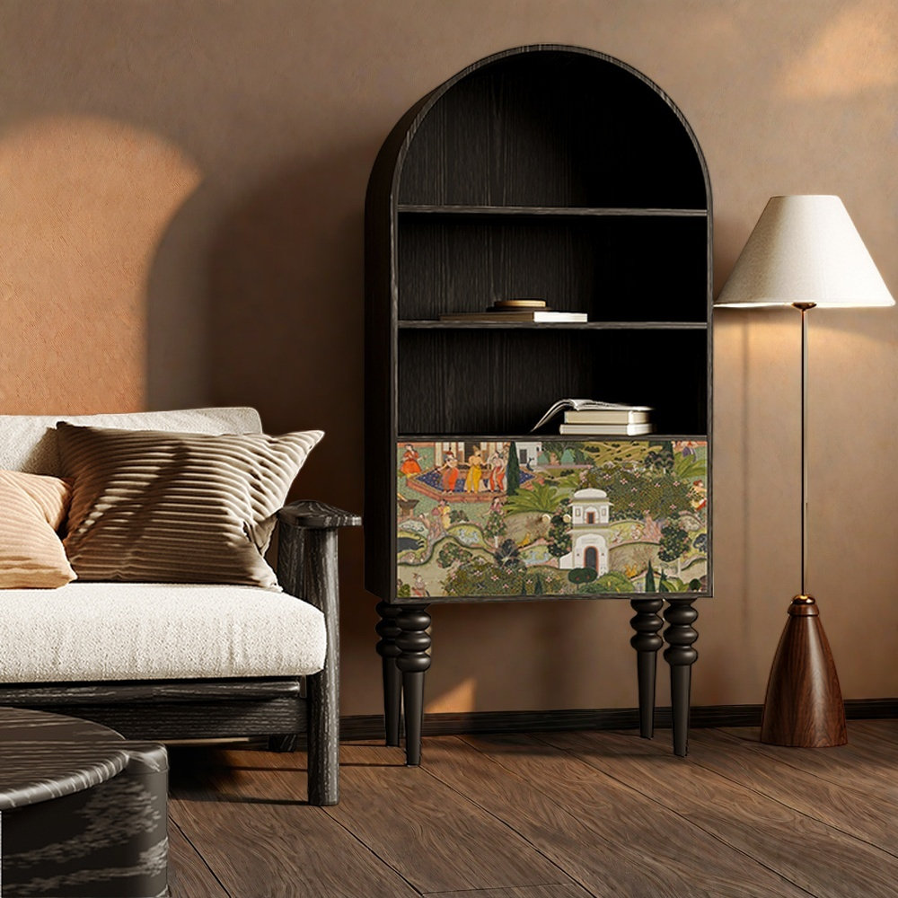 Kaoloupin Medieval style bookcase | Wayfair