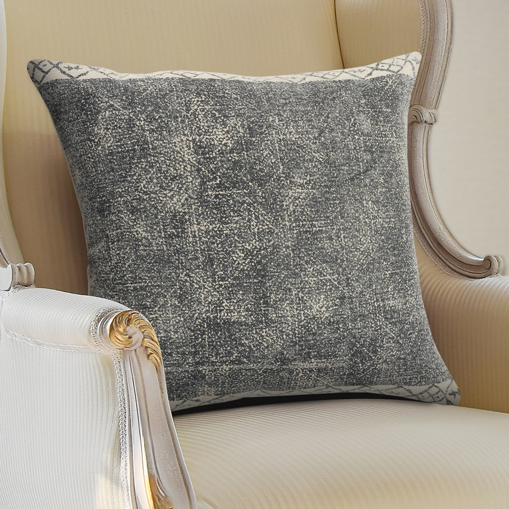 Rajani Home Traditional Cotton Throw Pillow | Wayfair