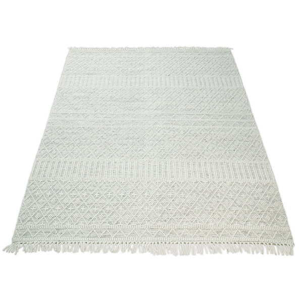 Foundry Select Flatweave Wool Geometric Rug | Wayfair