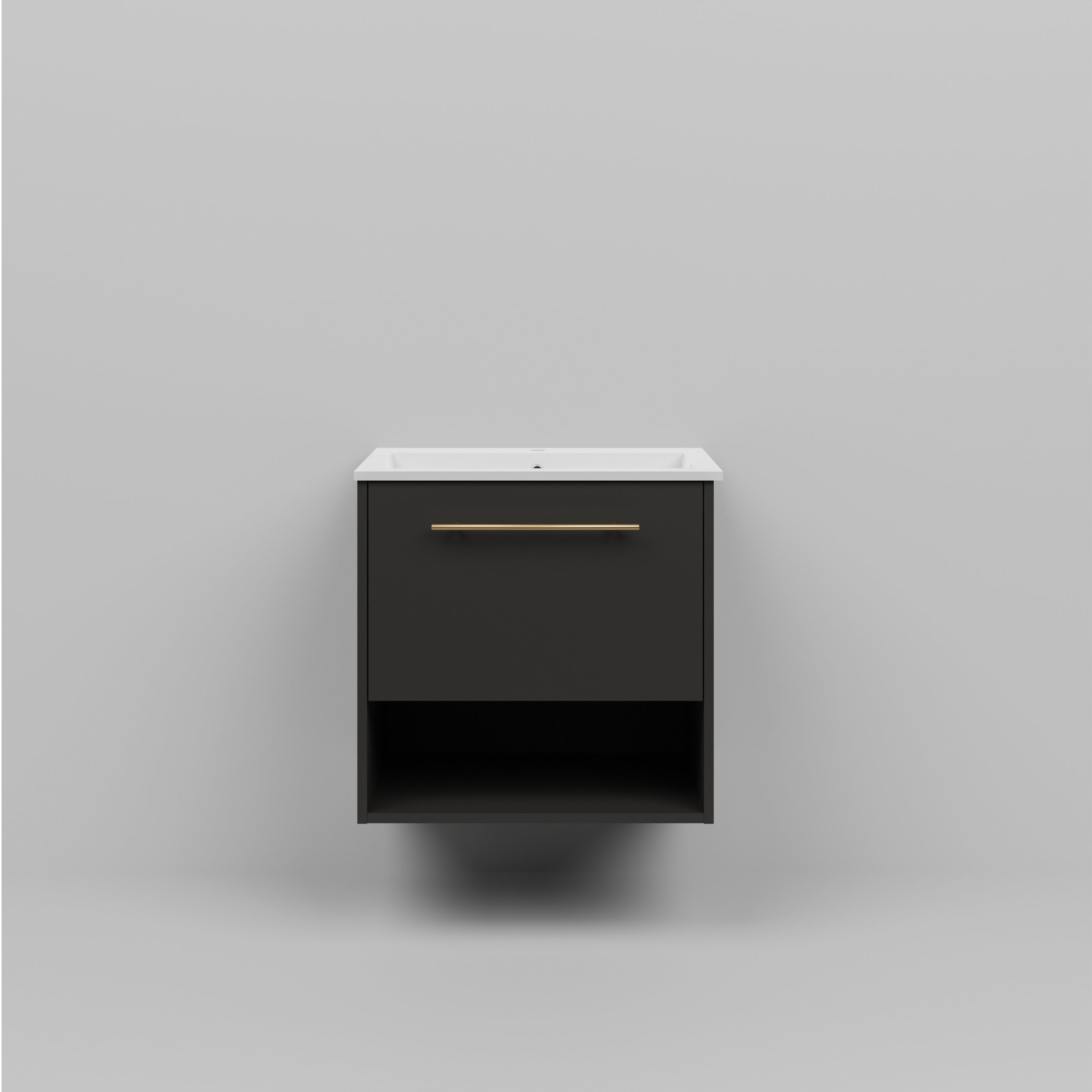 Latitude Run® 24 Single Bathroom Vanity With Engineered Stone Vanity