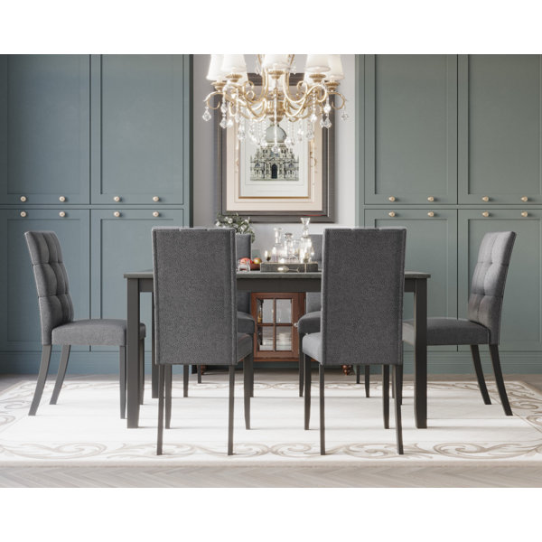 Lark Manor Alemar 7 - Piece Dining Set & Reviews | Wayfair