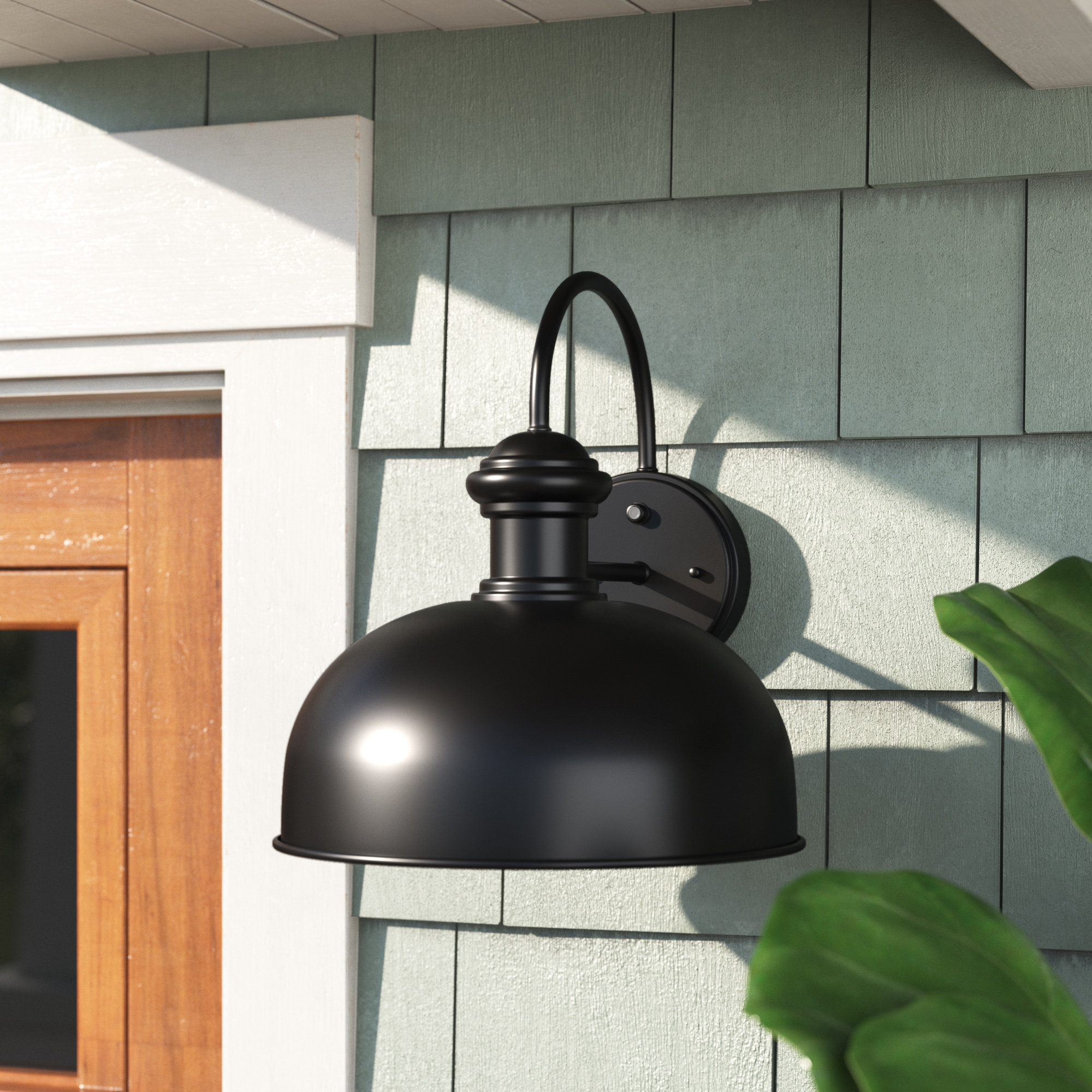 Andover Mills™ Harriett Outdoor Barn Light with Dusk to Dawn & Reviews ...