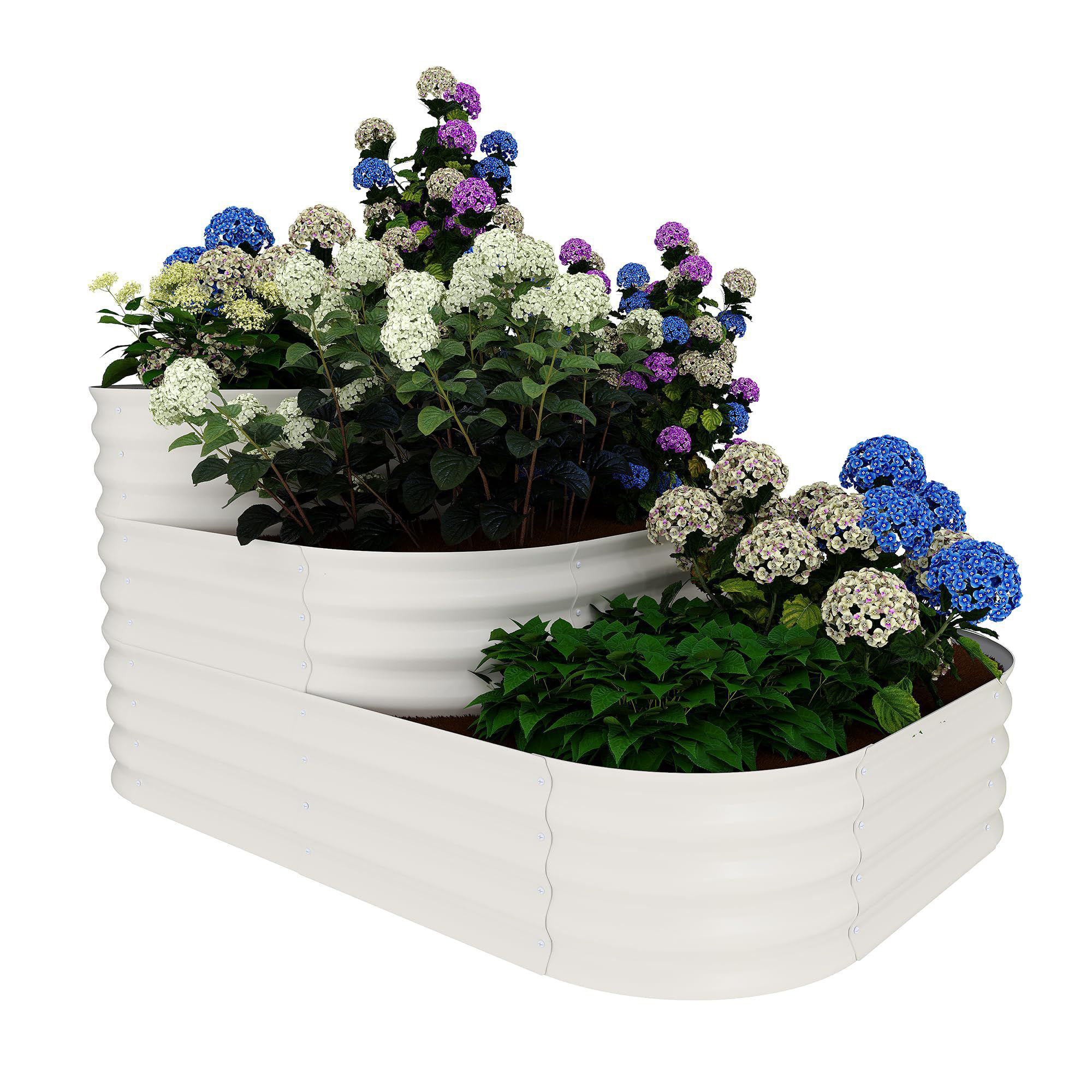 17 Stories 30" Deep Root Zone Raised Garden Bed, Family Gardening Kit ...