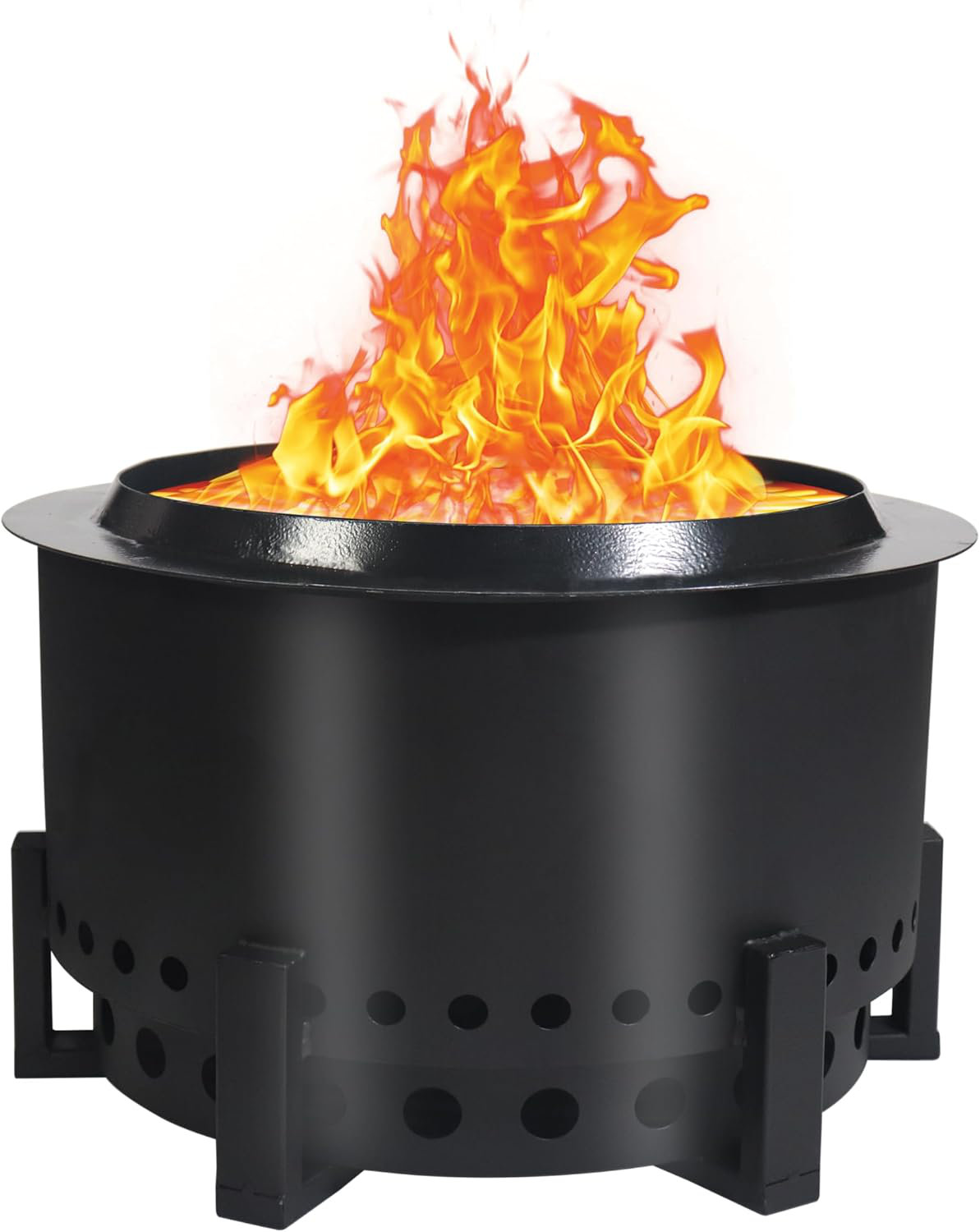 FEBTECH Febtech - Portable Smokeless Fire Pit - Durable Bonfire Fire ...