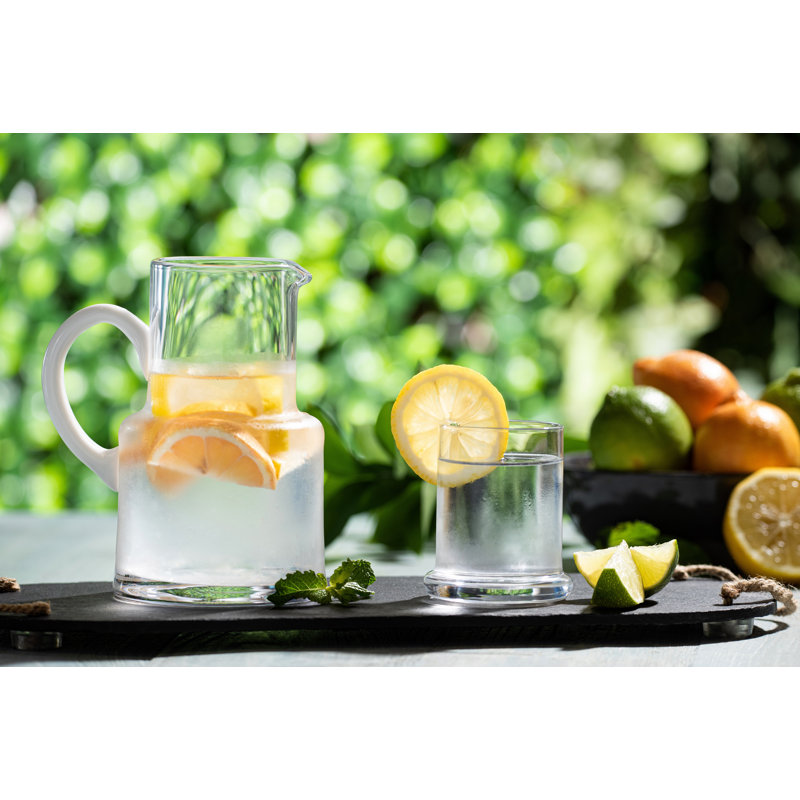 Charlton Home® Deyoung Glass Bedside Night Carafe | Wayfair