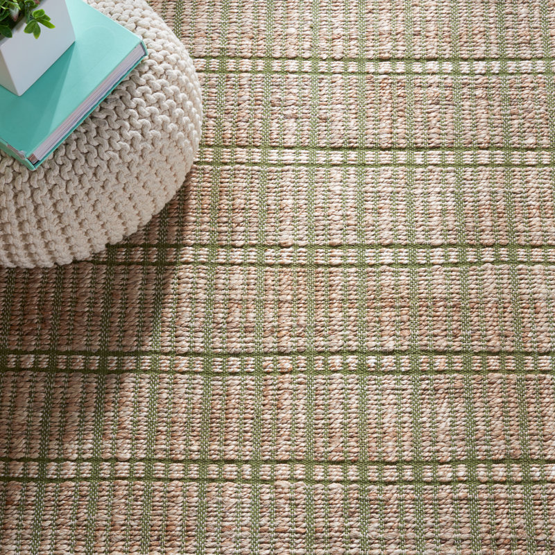 Laurel Foundry Modern Farmhouse® Sollars Striped Flatweave Green ...