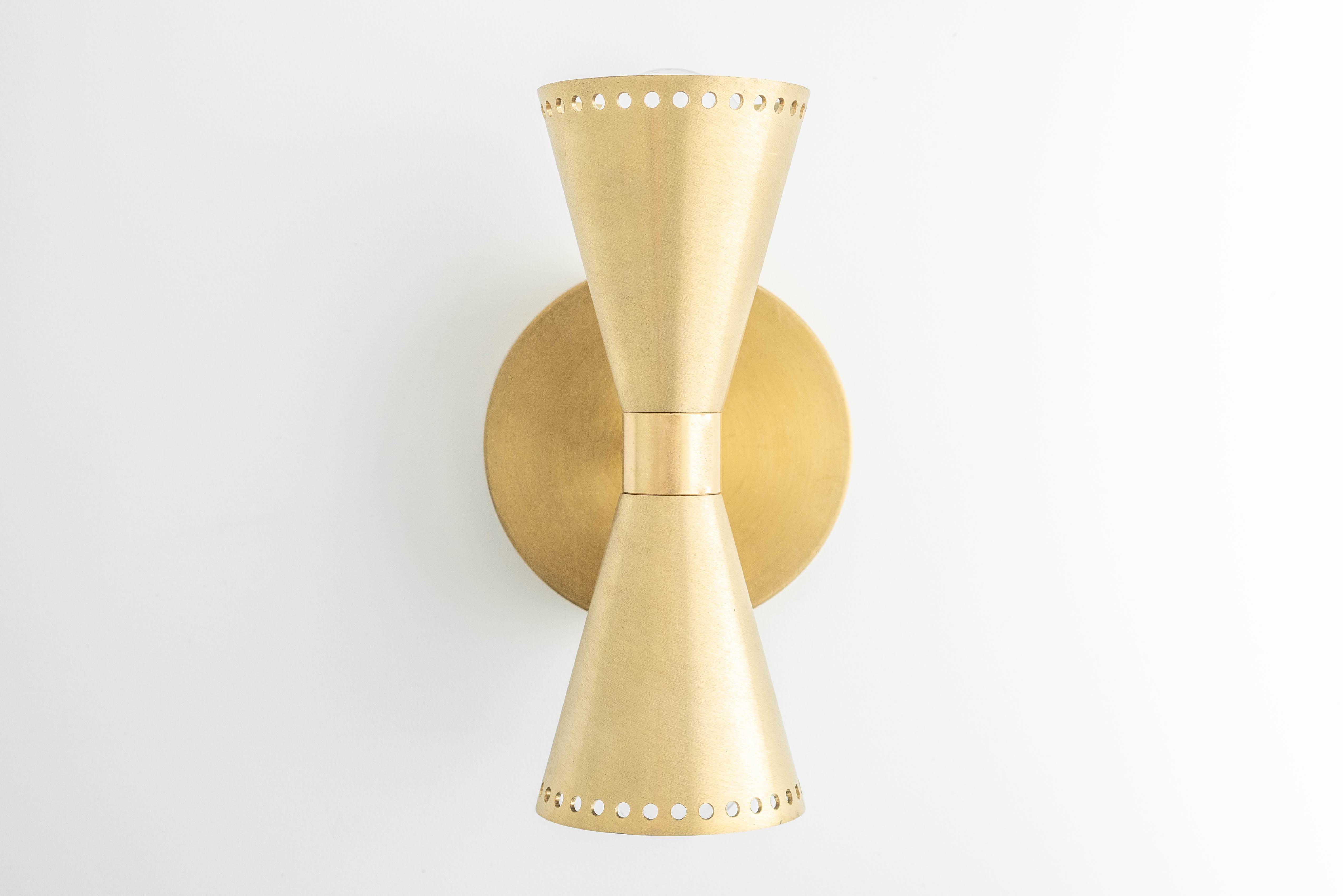 Mercer41 Croquet Geometric Cone Wall Sconce | Wayfair