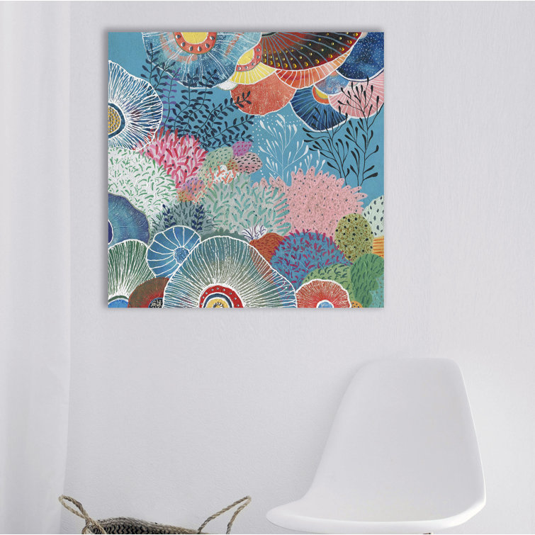 Rosalind Wheeler Sea - Wrapped Canvas Painting | Wayfair.co.uk