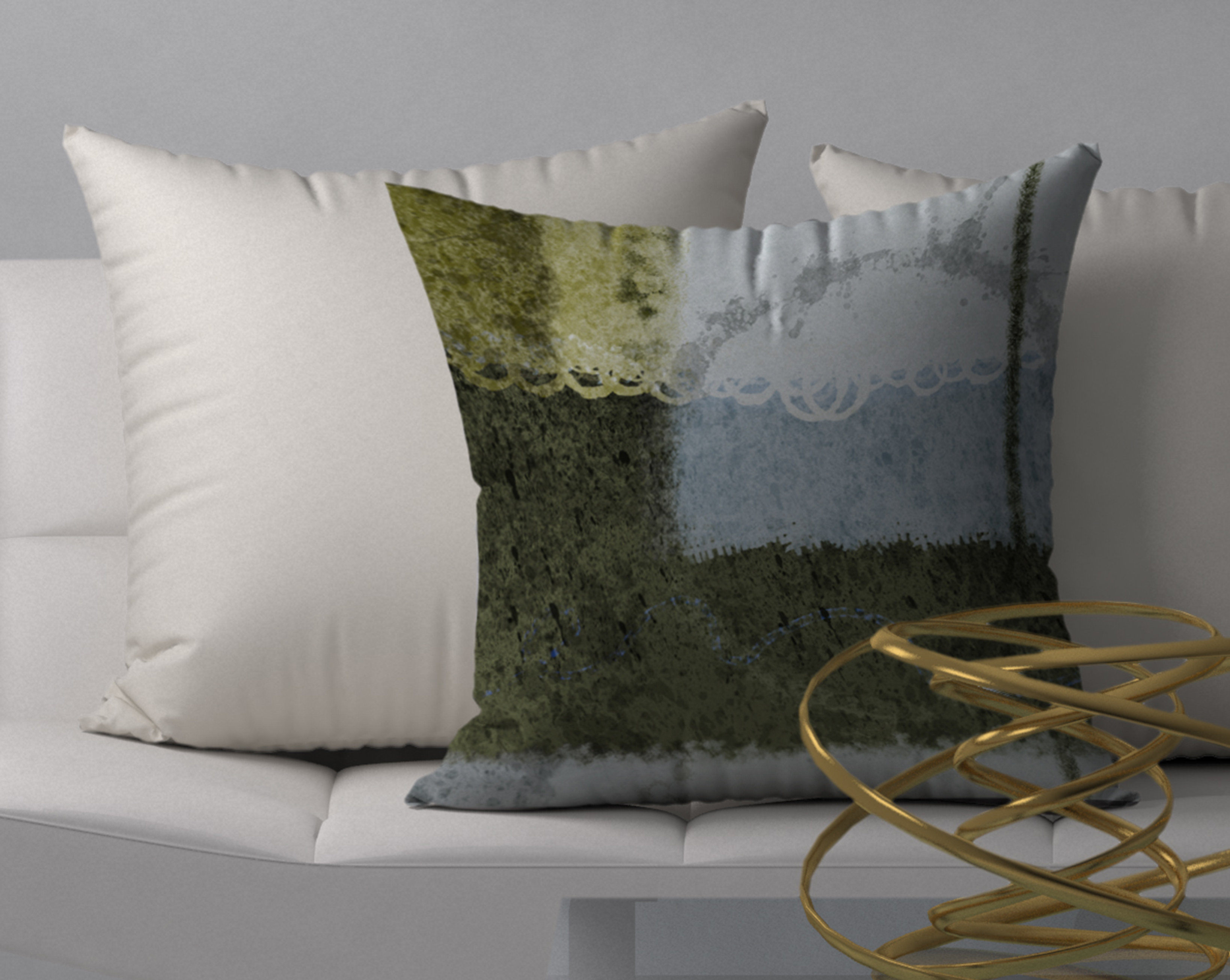 LeRoi Products Coy Pick-Me-up Square Pillow Cover & Insert | Wayfair