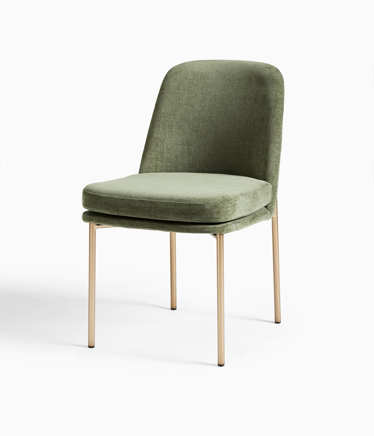 Everly Quinn Italian Minimalist Lacquered Leg Soft-Padded Backrest ...