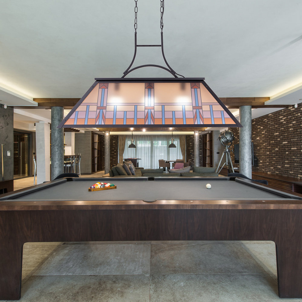 custom pool table light fixture