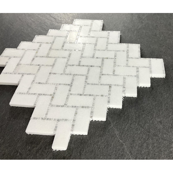 ES Stone Straight Edge Natural Stone Marble Mosaic Sheet Wall Floor Use ...