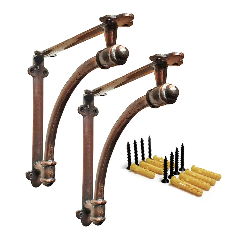 WFX Utility™ Silber Half Round Shelf Bracket & Reviews | Wayfair