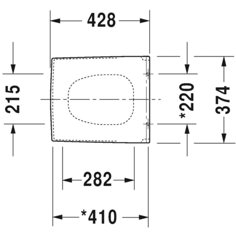 Duravit Vero Elongated Toilet Seat & Reviews | Wayfair
