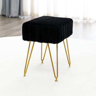 Gold Accent Stools You'll Love | Wayfair