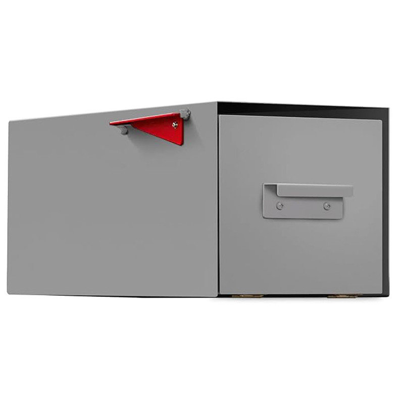 ZILNOX Post Mounted Mailbox | Regular or Large, Weatherproof Mail Box ...