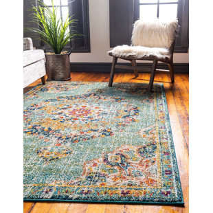 9' x 12' Green Area Rugs You'll Love | Wayfair