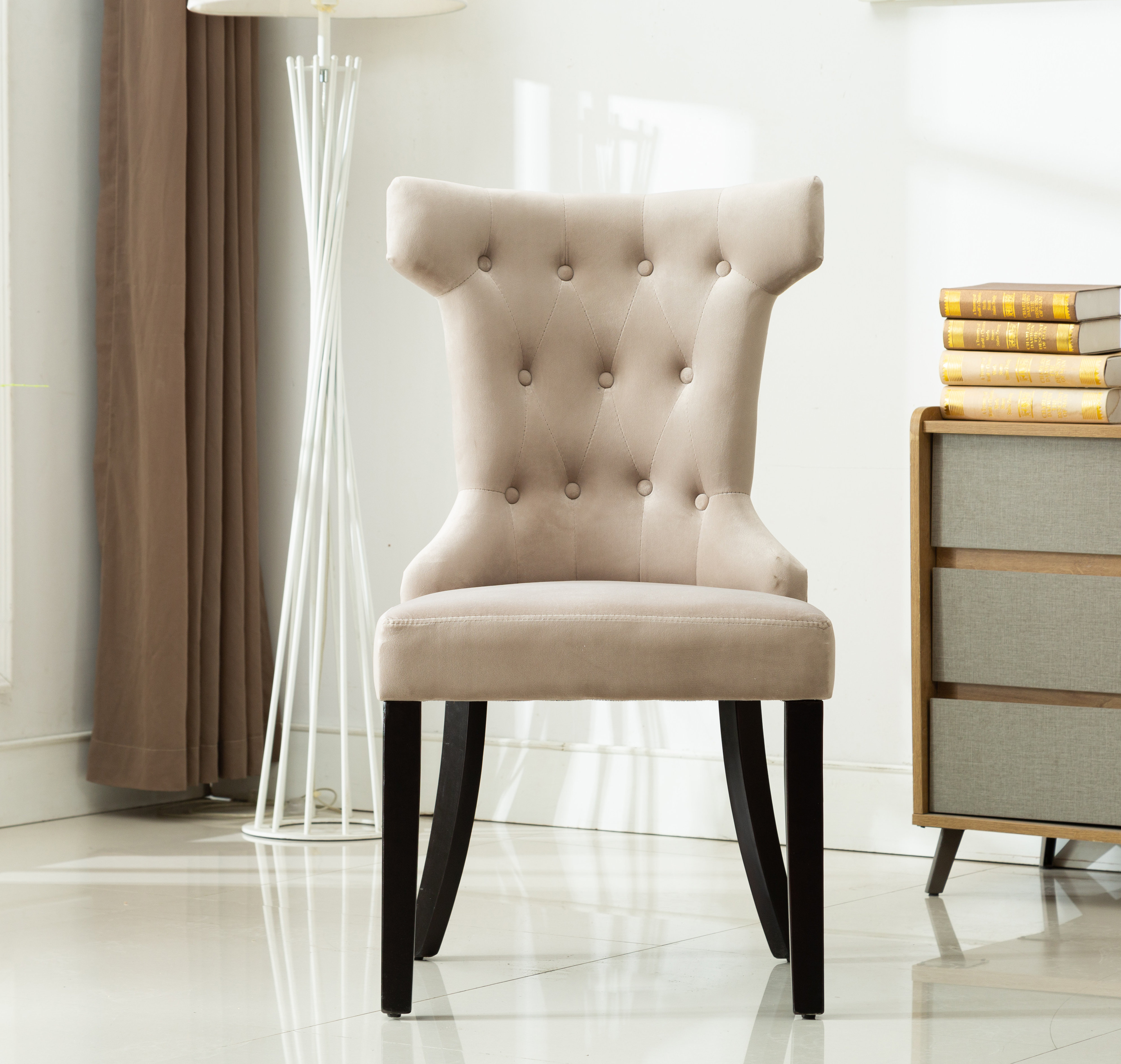 Alcott Hill® Milena53.34Cm Wide Tufted Side Chair | Wayfair