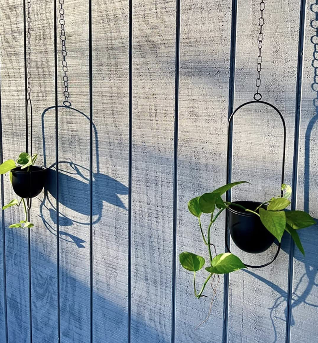 Latitude Run® 2 Pack Hanging Planters For Indoor Plants With 5.5" Pot ...