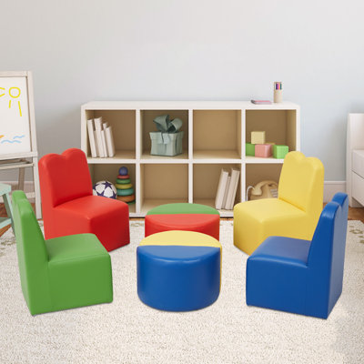 Kinbor 8 Piece Soft Seating & Reviews | Wayfair