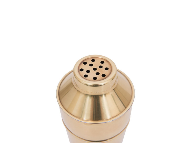 Birch Lane™ Gerbera Round Stainless Steel Cocktail Shaker | Wayfair