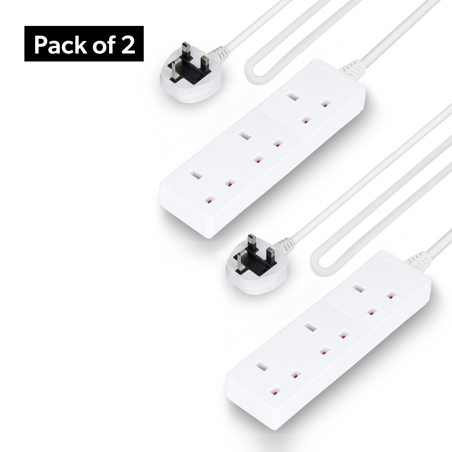 Geepas 3 Gang Extension Lead | Wayfair.co.uk