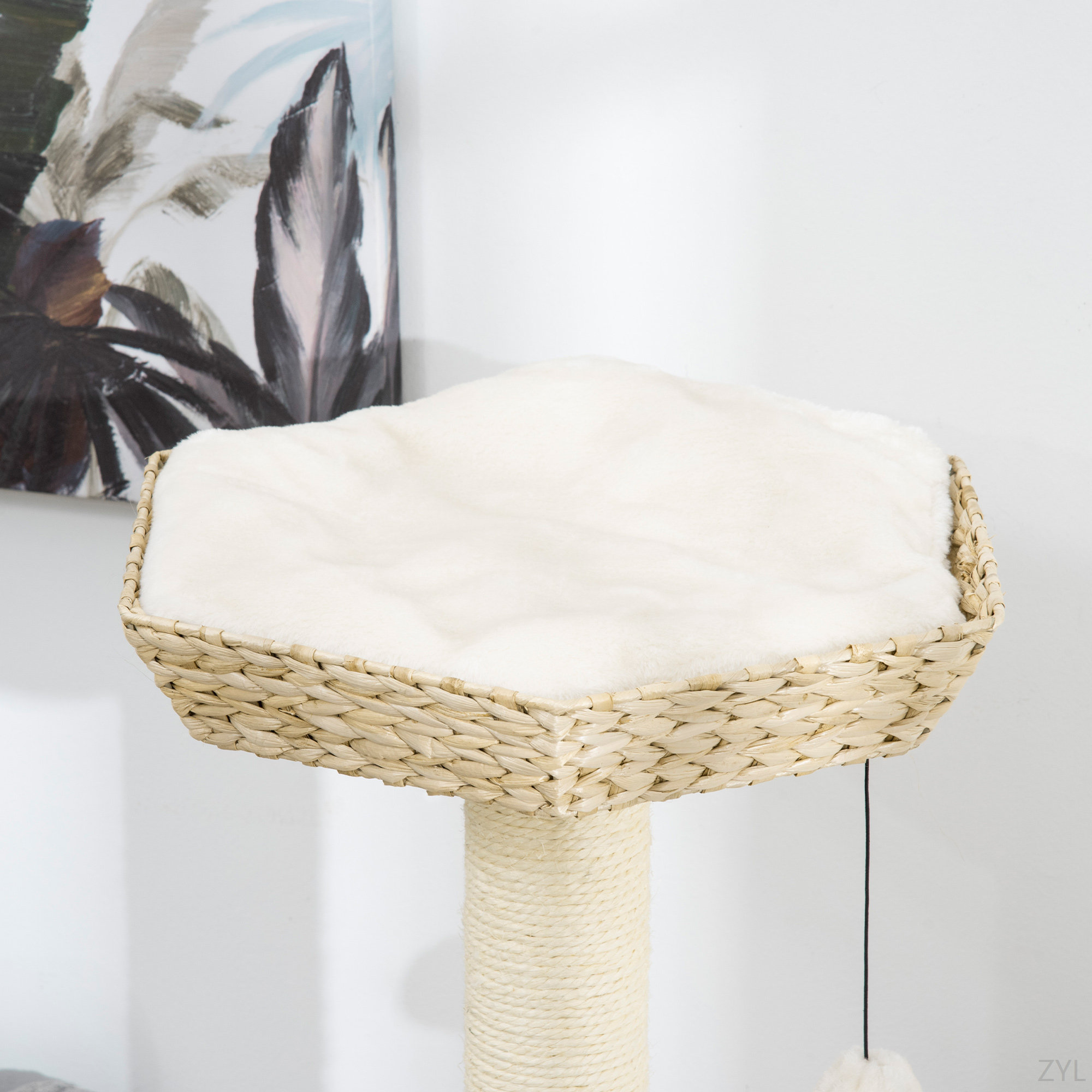 Tucker Murphy Pet™ Pawhut 47" Cat Tree Kitty Activity Center, Cat ...