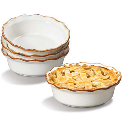 deep ceramic pie dish