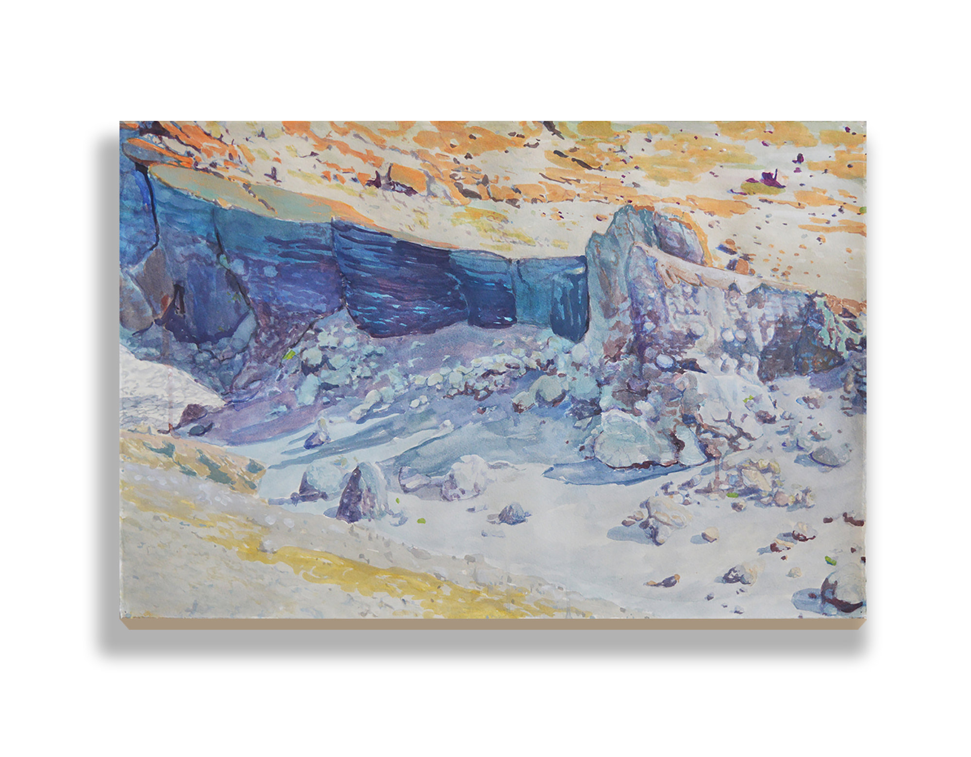 Four Hands Art Studio Back to Base Camp 10 by Karin Bos - Painting ...