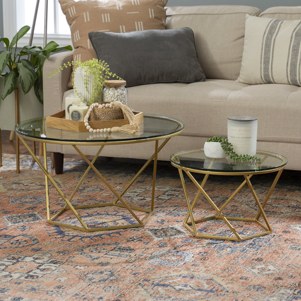 AllModern Epsilon Glass Top Coffee Table & Reviews - Wayfair Canada