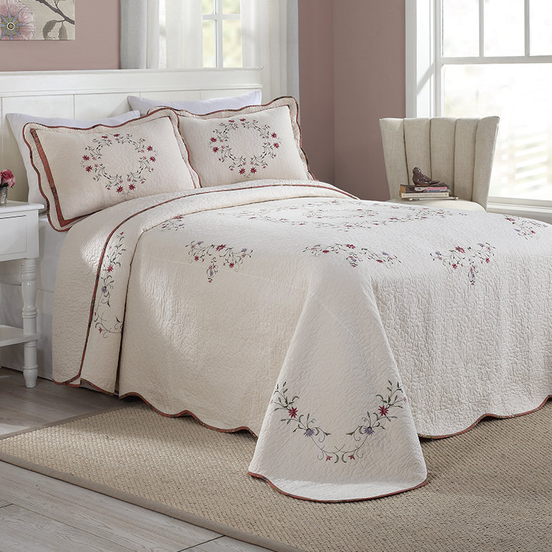 Peking Handicraft Oversized White Reversible Traditional Single Piece ...