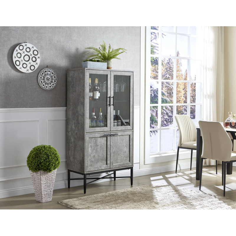 Willa Arlo Interiors Wattson 31.57'' Bar Cabinet & Reviews | Wayfair
