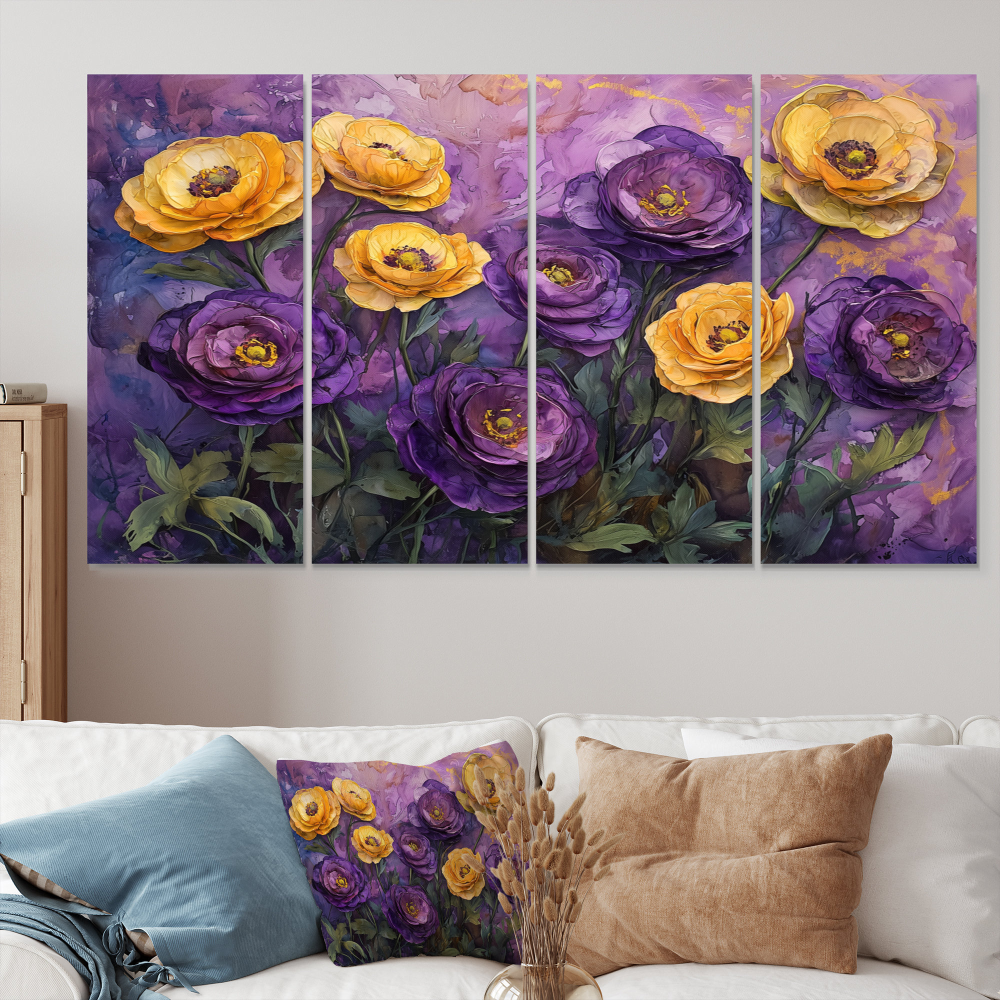 Winston Porter Doreen - Ranunculus Wall Art - Traditio Wall Art Decor ...