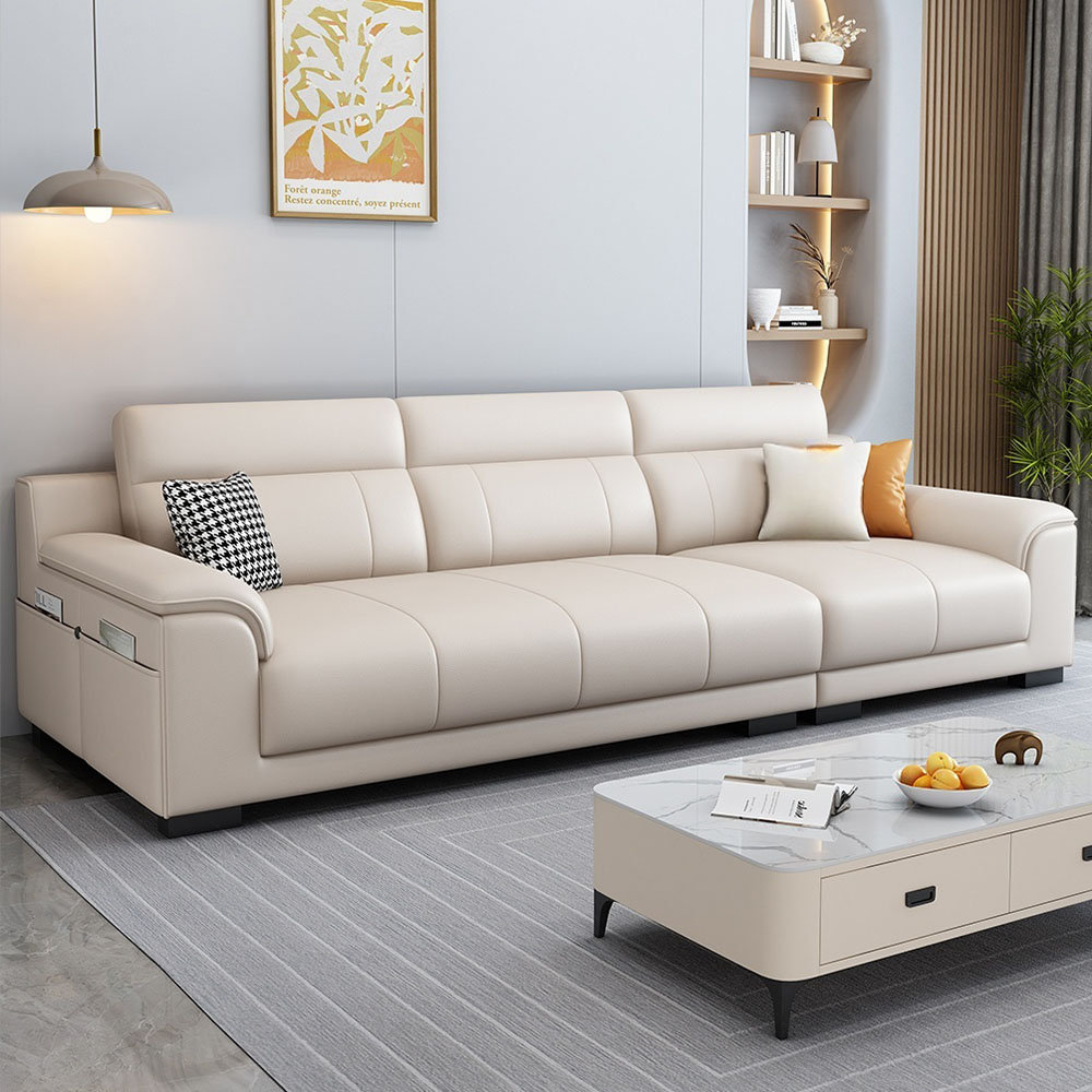 Babkmeou Light luxury minimalist straight sofa | Wayfair