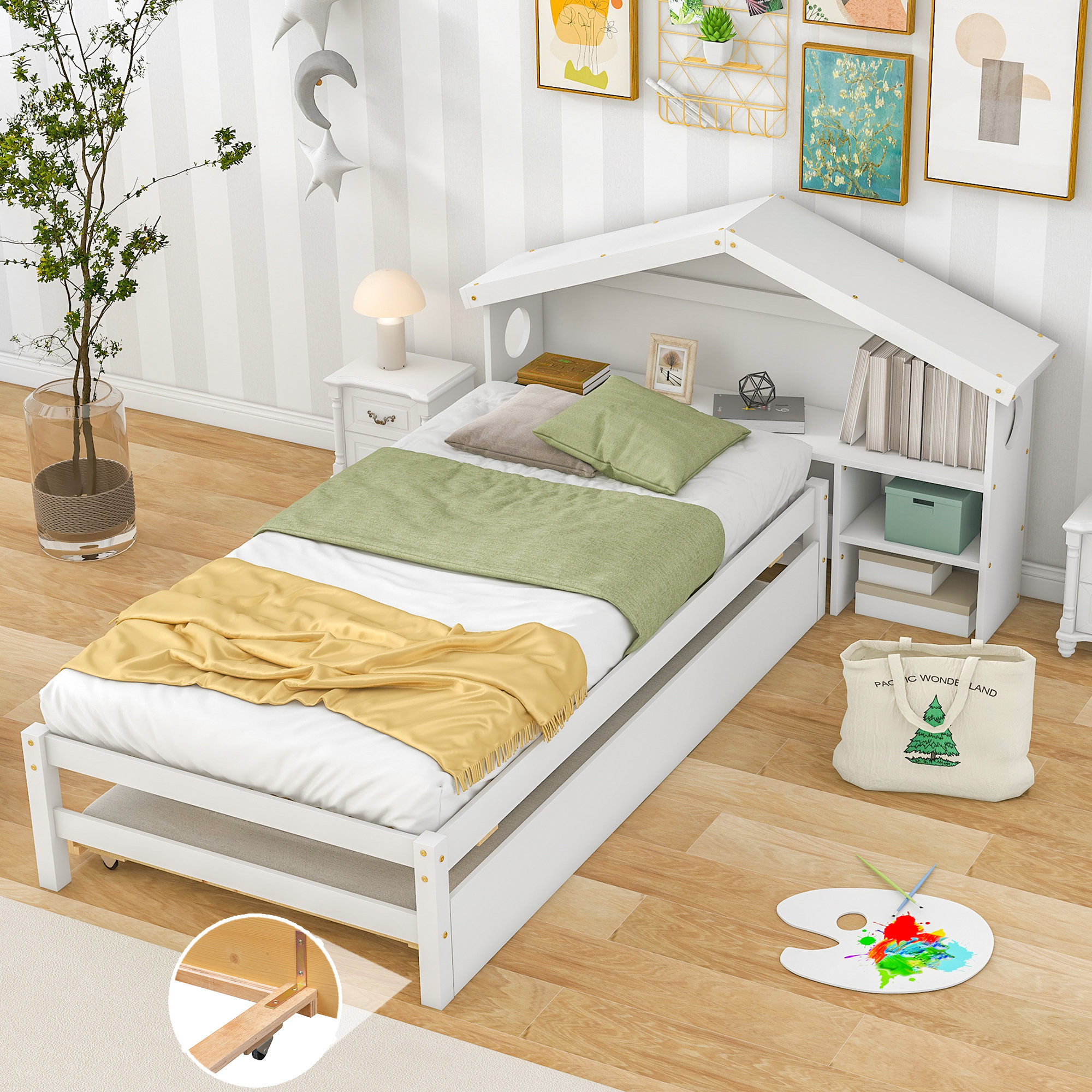 Isabelle & Max™ Nikini Daybed with Trundle | Wayfair