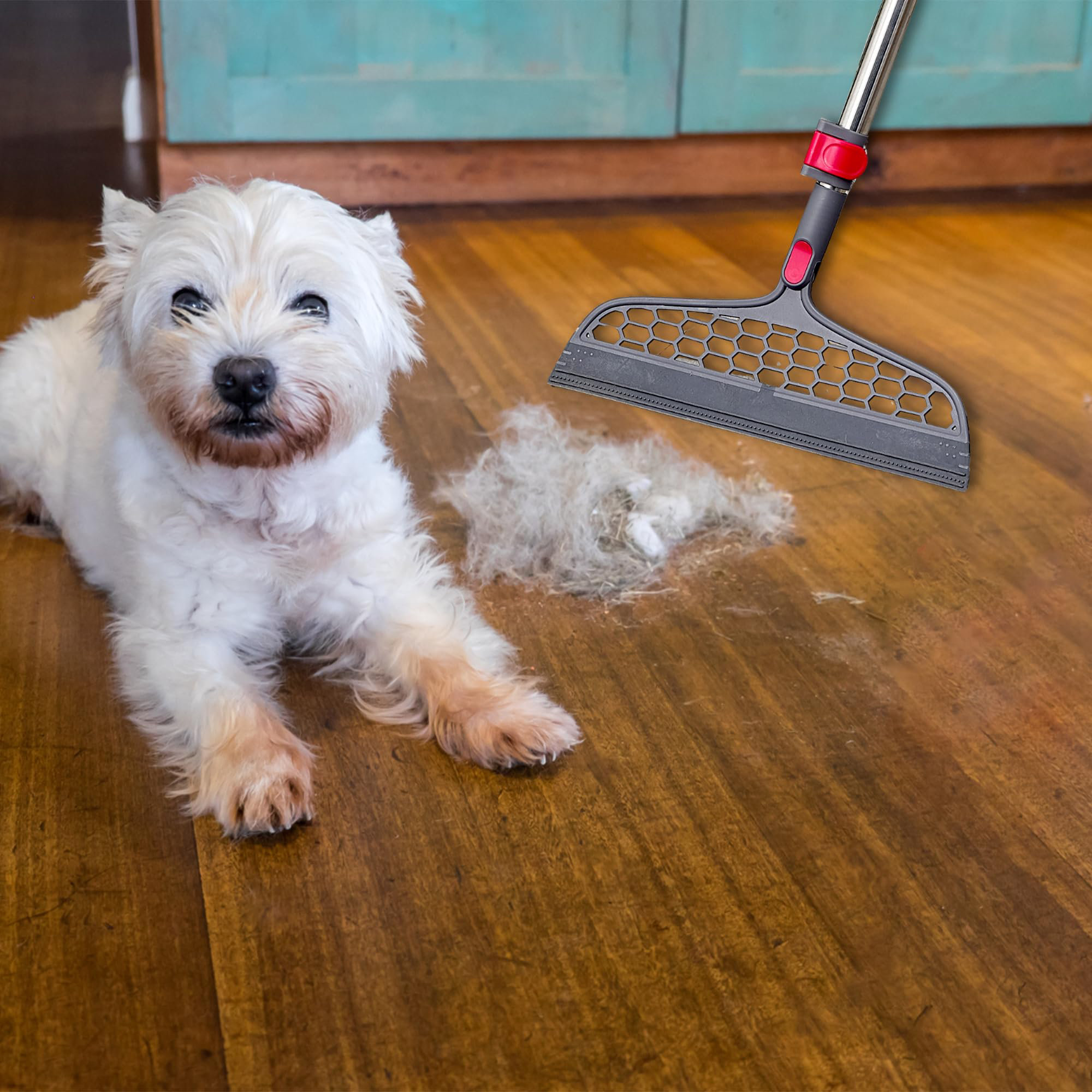 PSA LABORATORY FURNITURE LLC Square Spin Mop And Bucket Deluxe Set Self ...