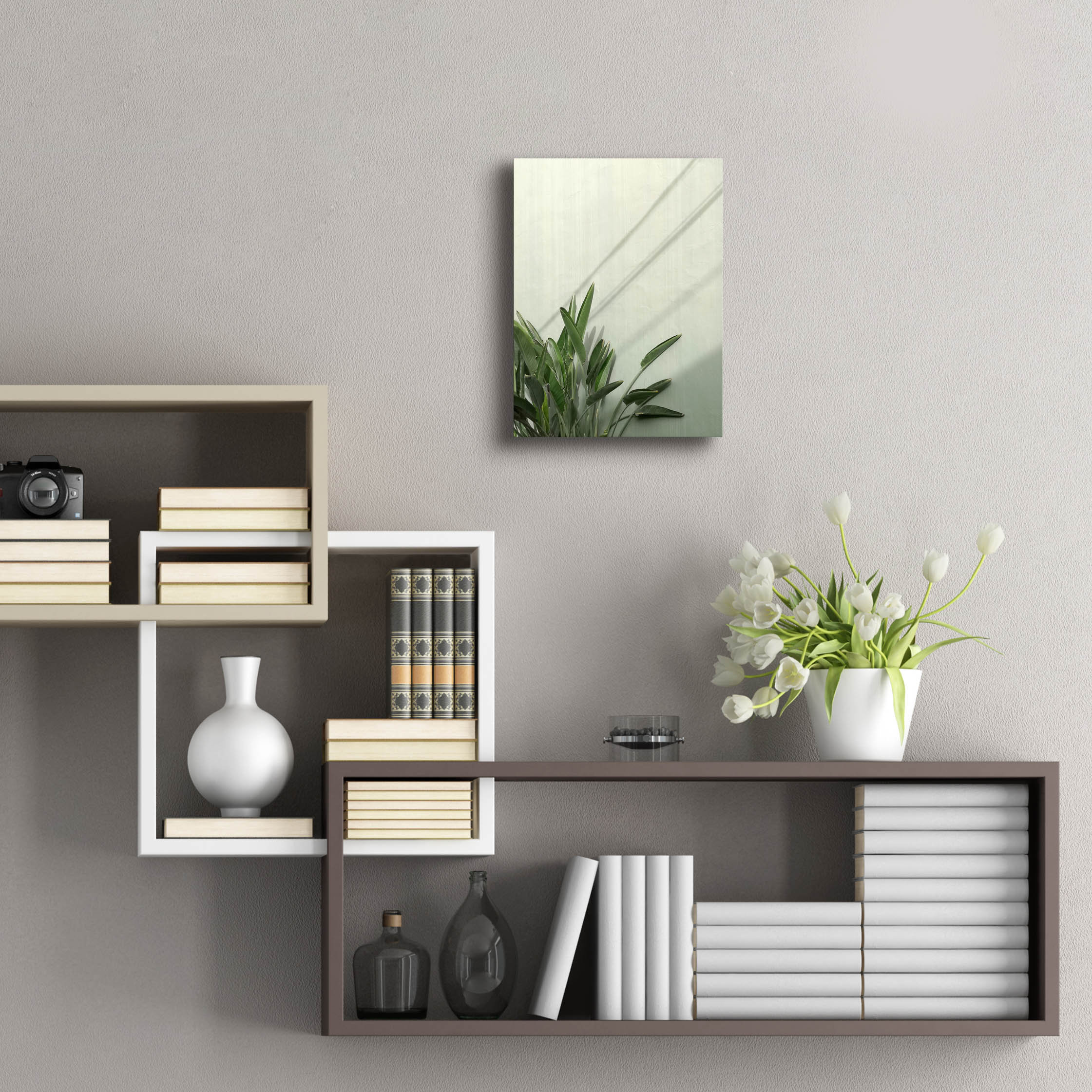 Latitude Run® 'Filtered Light' by Incado Acrylic Glass Wall Art | Wayfair