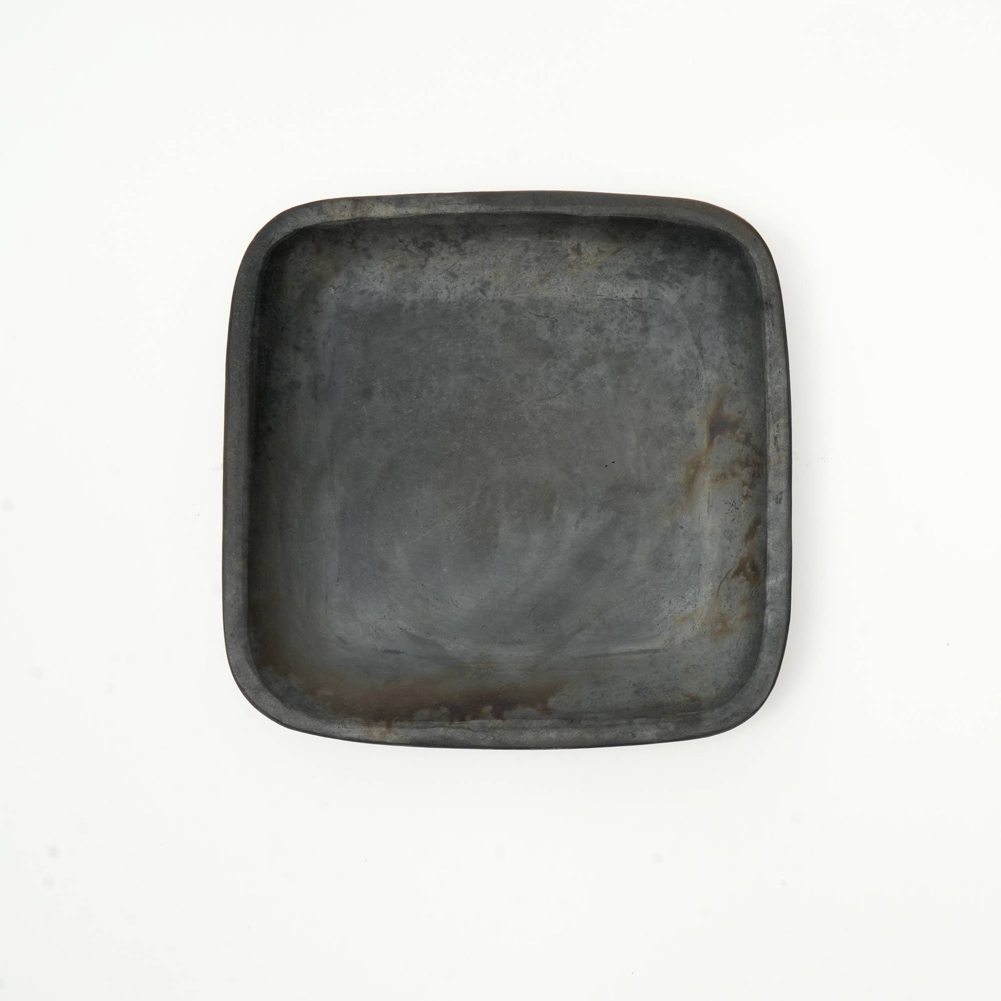 Union Rustic Lekisa Stone Platter/Longpi Pottery Square Plate - Small ...