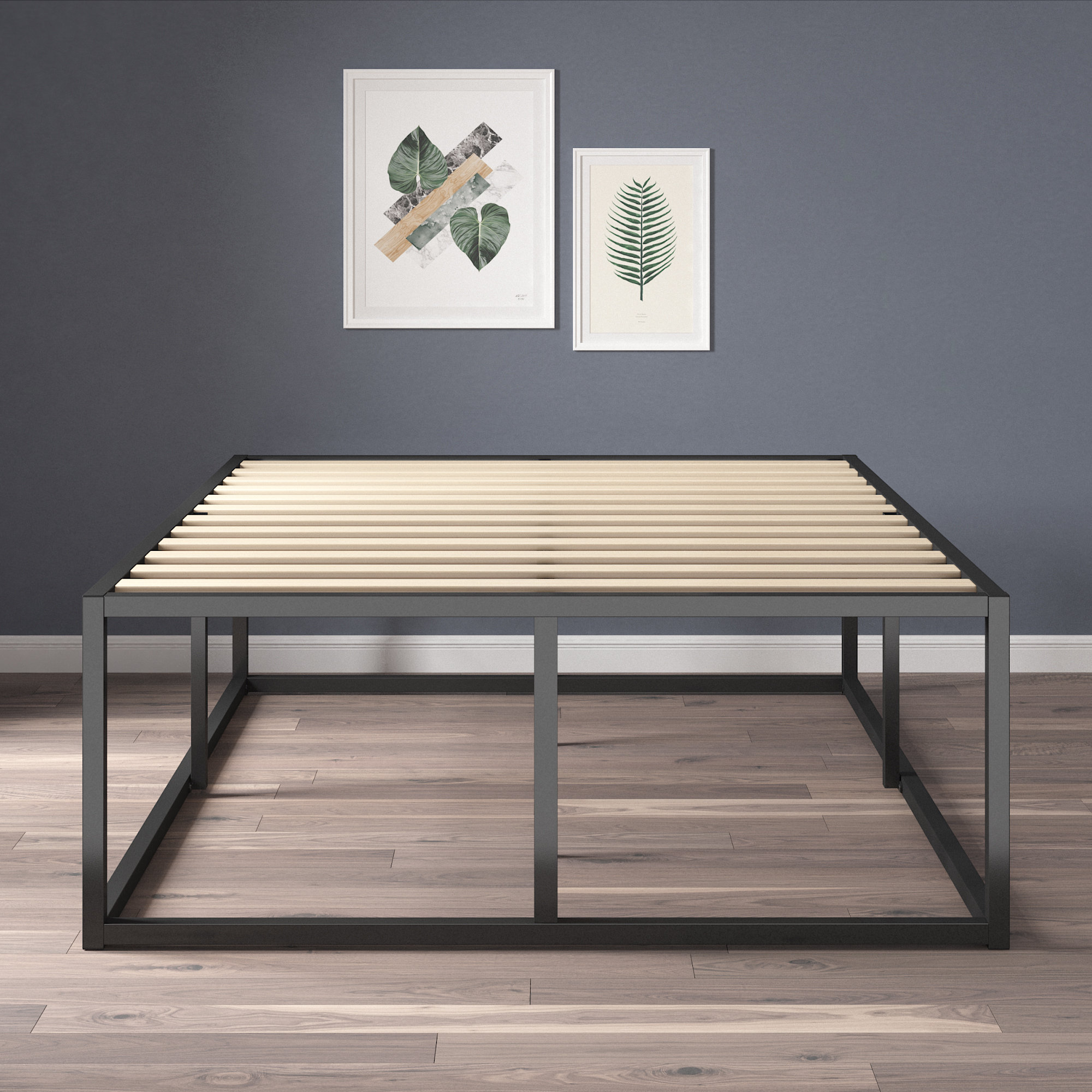 Trent Austin Design® Monte 18" Metal Bed Frame & Reviews | Wayfair