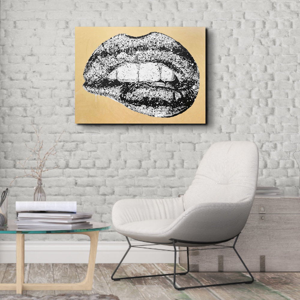 Trinx Iron Drip by Pratiksha Muir - Wrapped Canvas Print | Wayfair