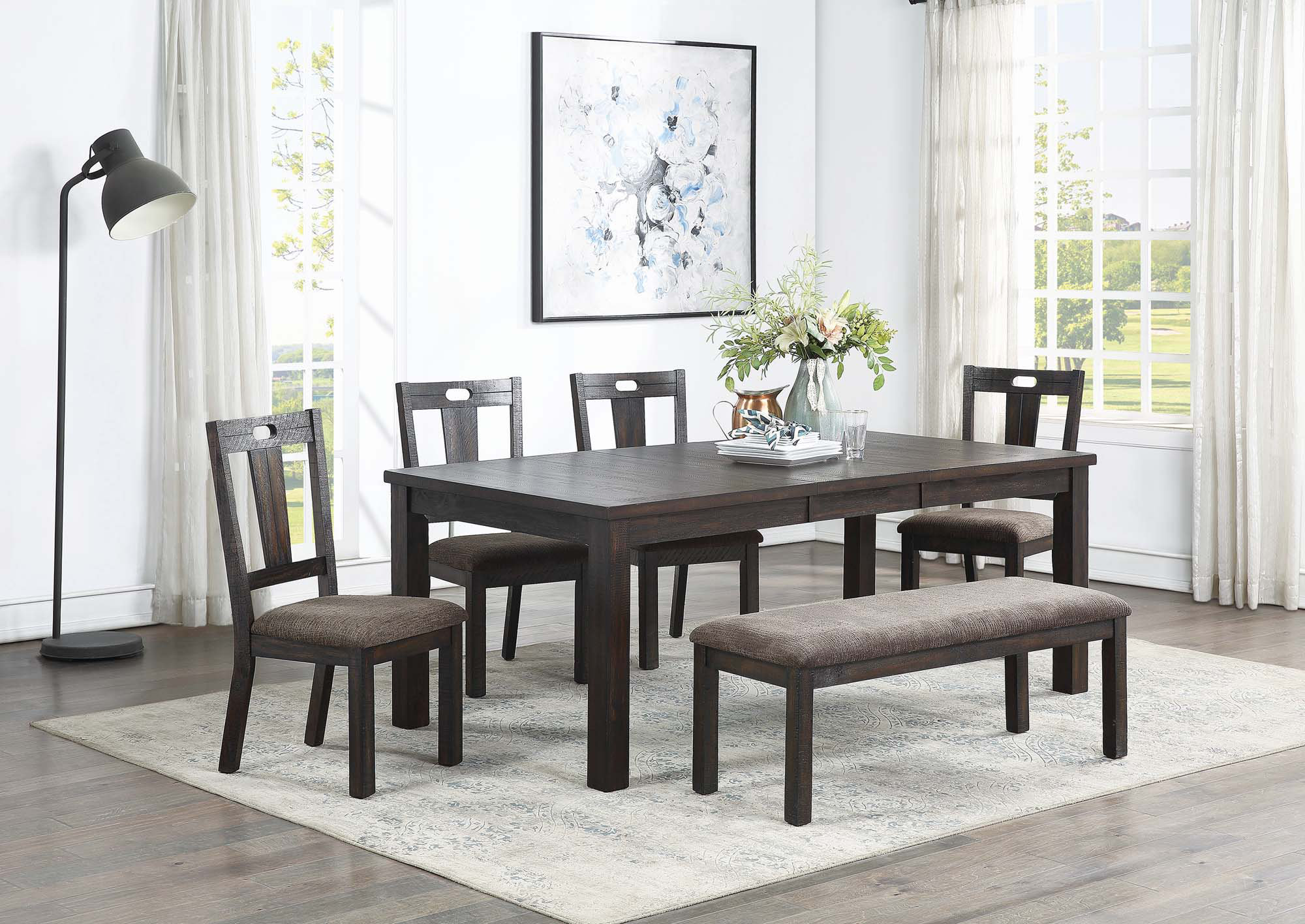 Wildon Home® 6Pc Dining Room Set Dining Table W Leaf - Wayfair Canada